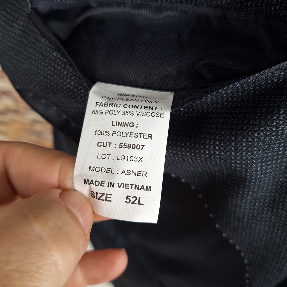 Andrew Fezza Sport Coat Jacket Mens 52L Gray Check Double Vented NWT | eBay