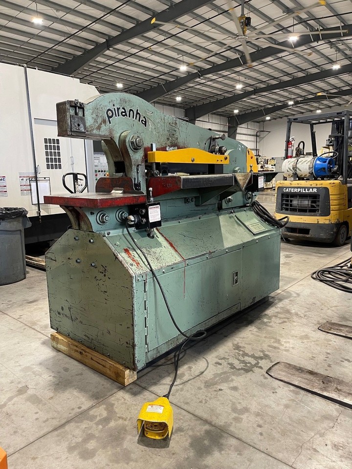 PIRANHA P-90 90 Ton Hydraulic Ironworker 1994’ USA 7118 | eBay