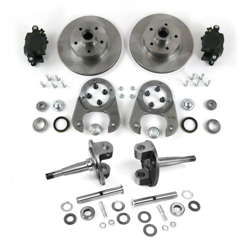 28-48 Early Ford Solid Axle Disc Brake Spindles Kingpin Conversion Kit ...