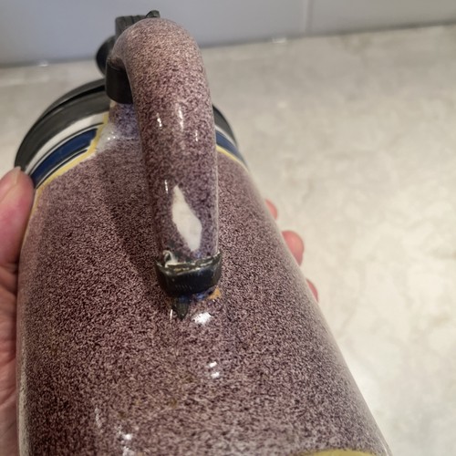 Antique German Faience Stein/Tankard With Pewter, 19c Dated 1801 On Lid ...