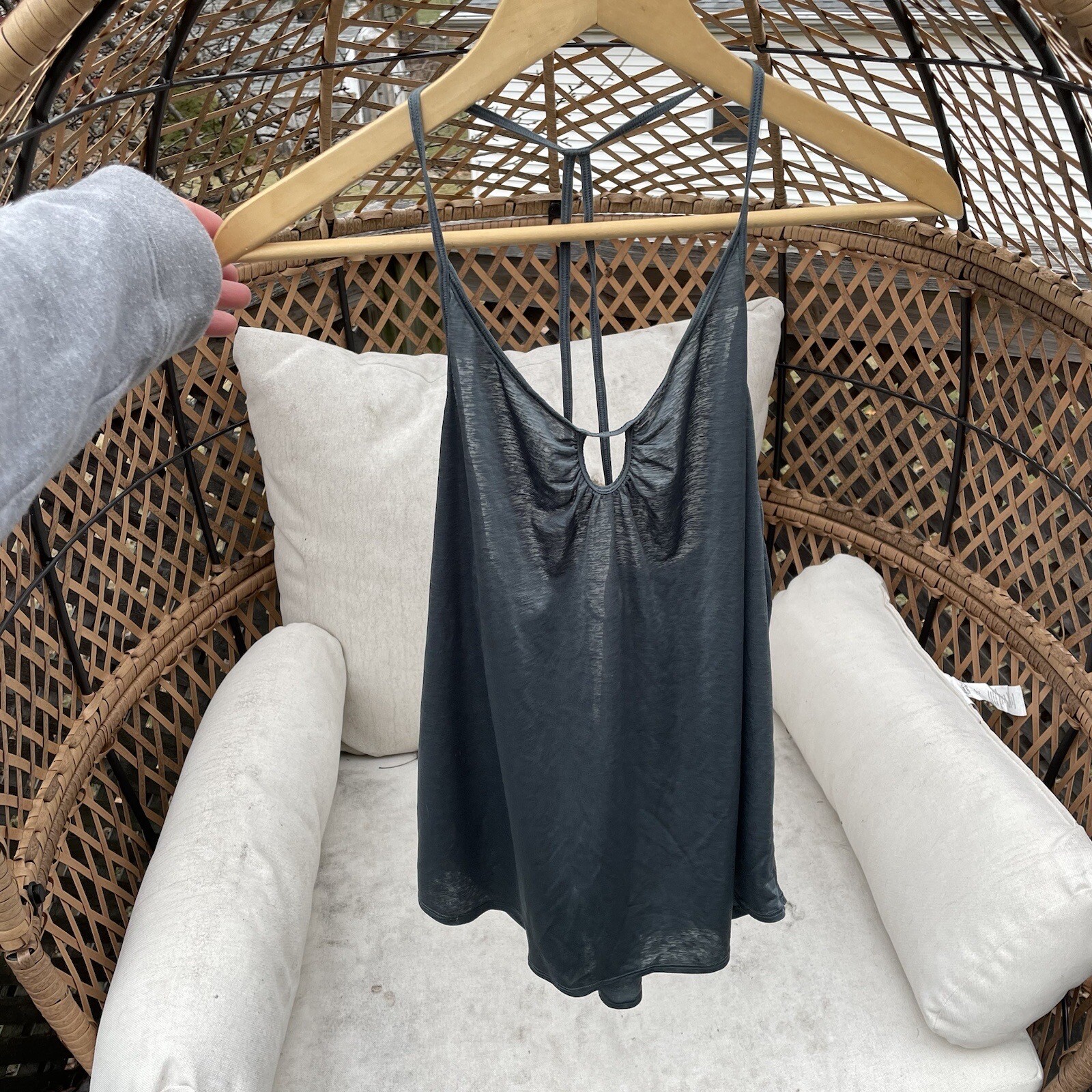 Lululemon halter spaghetti strap tank Size 6 - Gem