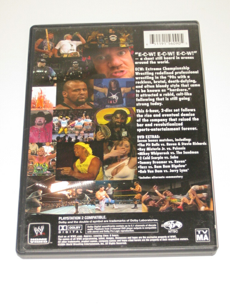 ECW - The Rise and Fall of ECW (DVD, 2004, 2-Disc Set) 651191570164| eBay