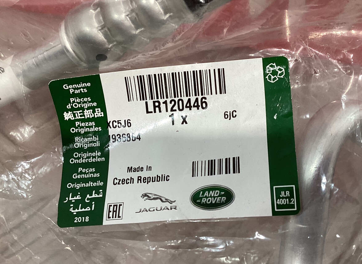 NEW OEM RANGE ROVER L405 VOGUE L494 SPORT AIR CON COMPRESSOR HOSE 13-22 ...
