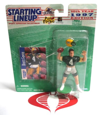 Starting Lineup Action Figure 1997 Edition Brett Favre NFL | eBay