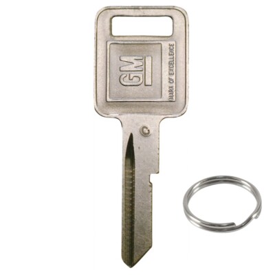 New OEM Genuine GM Ignition Key Blank "C" Uncut Blade GM Logo 320652 ...