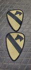 LOT OF 2 US ARMY 1ST CAV DIV PATCHES CAVALRY DIVISION PATCH UNIFORM BDU ...