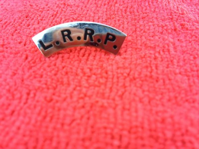 US ARMY LONG RANGE RECON PATROL "L.R.R.P. HAT/LAPEL PIN | eBay