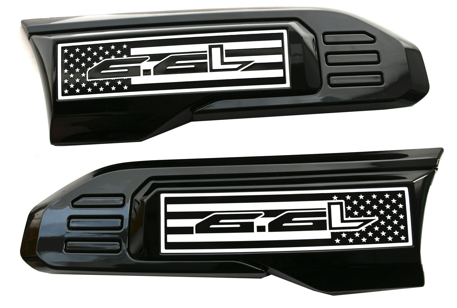 2024-2025 Chevrolet 2500HD 3500HD 6.6L Fender Vents Emblems | Pair ...