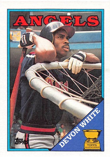 1988 Topps #192 Devon White All Star Rookie 🏆 California Angels 🔥⚾🔥 | eBay