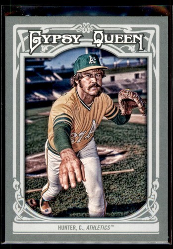 2013 Topps Gypsy Queen Catfish Hunter #140 Oakland Athletics | eBay