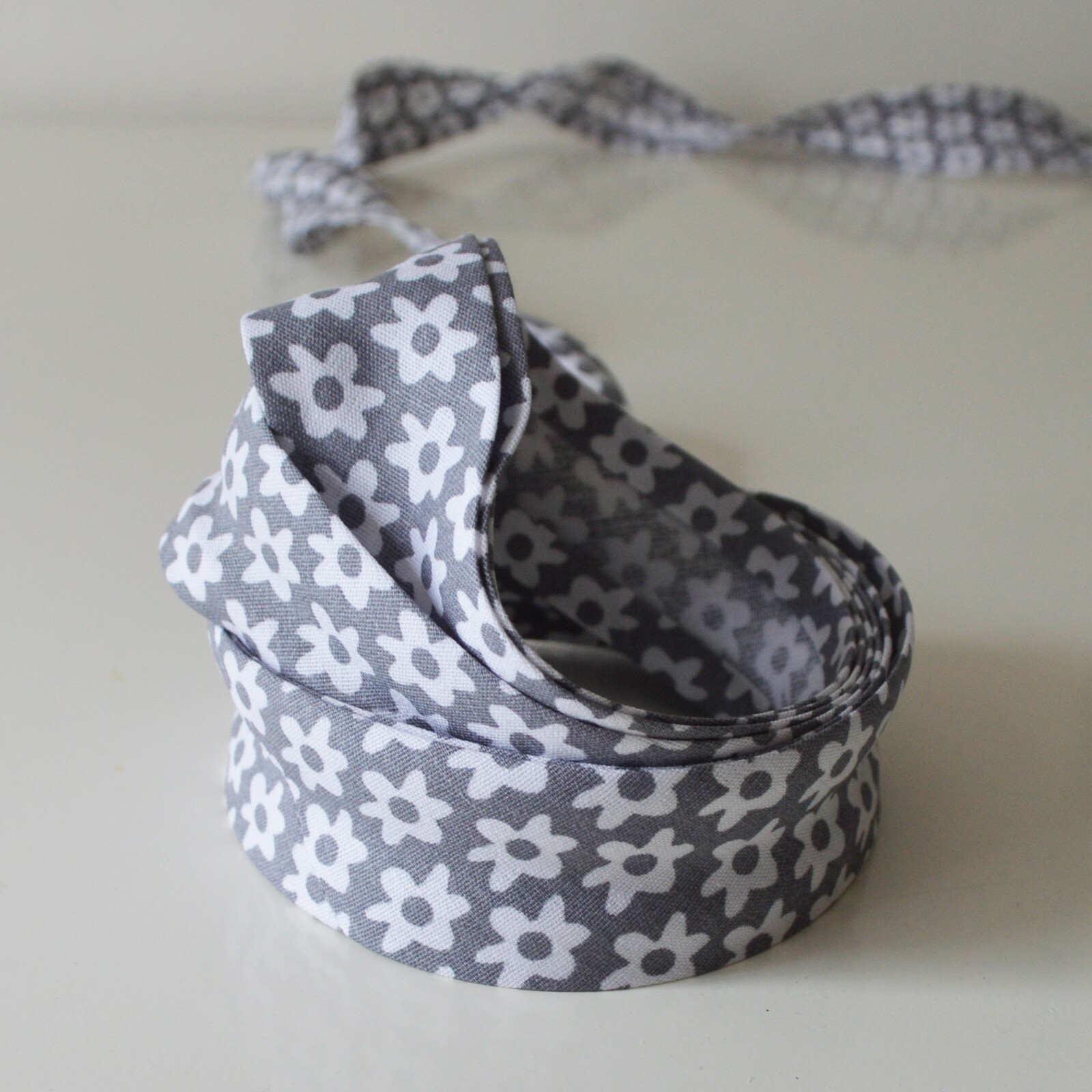 Patterned Floral 25mm Cotton Bias Binding Tape Quilting Edging Bunting ...