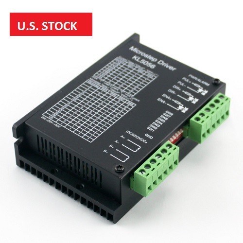 US Ship 2pcs 20-50VDC 5.6A DIGITAL STEPPER MOTOR DRIVER For Nema 23, 24 ...