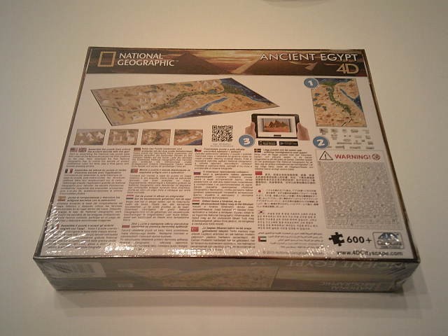National Geographic: Ancient Egypt Jigsaw Puzzle, 600+ Piece 4D ...
