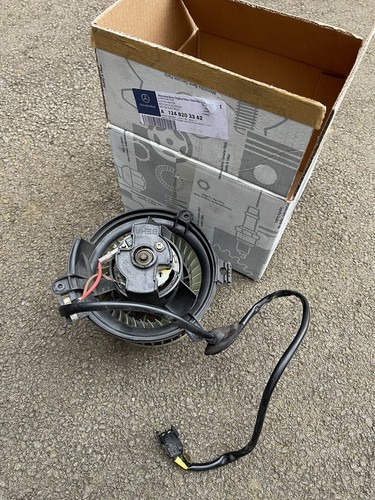 Genuine Mercedes-Benz W124 Behr HVAC Blower Fan Motor Non-A/C ...