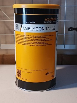 KLUBER Lubrication AMBLYGON TA 15/2 Grease 1KG ( 35.3 OZ) New in Can ...