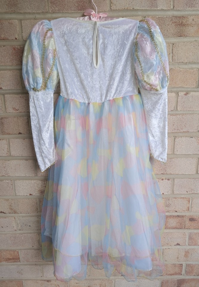 Rubi's Girl's Halloween Princess Cinderella Costume Mesh Pink Gown ...