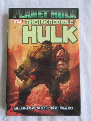 Marvel The Incredible Hulk Planet Hulk Hardcover Book MCU 2007 Deluxe ...