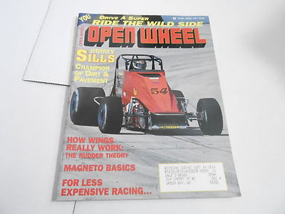 APRIL 1991 OPEN WHEEL vintage car racing magazine | eBay