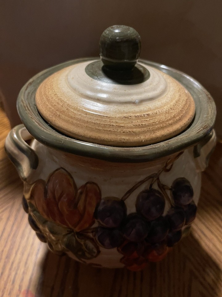 Certified International Pamela Gladding Tuscany Canister Grapes Leaves ...