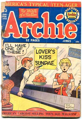 Archie--#42--1950--COMIC BOOK--Archie--P/FR | eBay