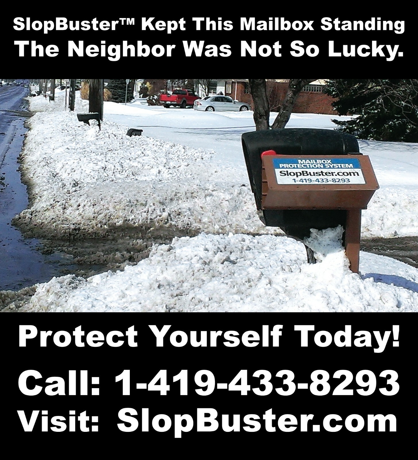 Mailbox Guard Snowplow Protection | eBay