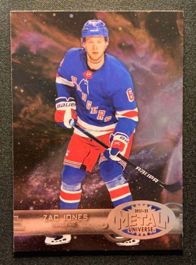 2021-22 Skybox Metal Universe 1997-98 Retro #R-23 Zac Jones RC Rangers ...