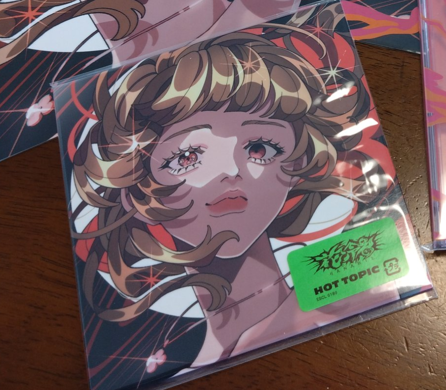 Hanabie. HOT TOPIC CD Standard Edition Cardboard Sleeve Japan New EP | eBay
