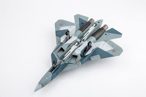 Sukhoi SU-57 Felon Stealth Fighter (T-50) Aircraft Model Plane Toy Gift ...