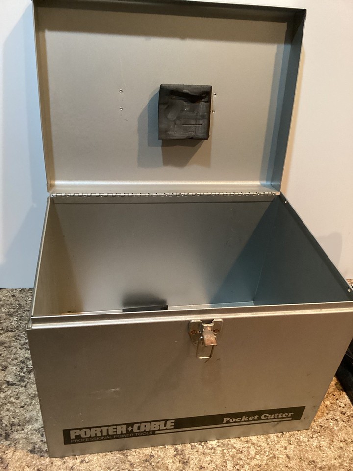 Porter Cable Model 550 Pocket Cutter With Metal Case | eBay