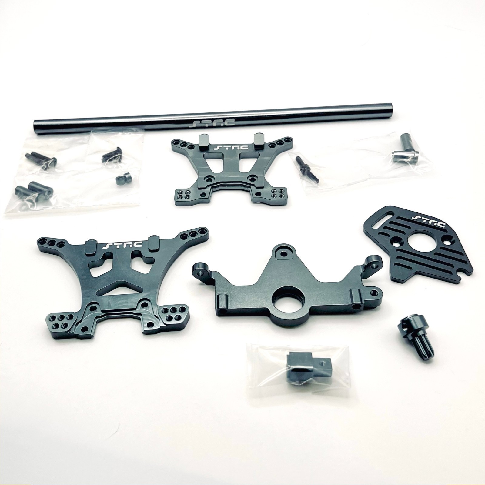 STRC Aluminum Option Parts Package Traxxas Slash 4WD, Stampede and ...