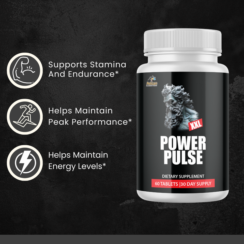 Power Pulse- Men's Health & Bodybuilding- 4 Bottles- 240 Tablets | eBay