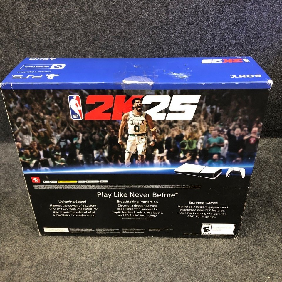 SONY Playstation 5 Slim Console Digital Edition 1TB NBA 2K25 Bundle PS5 ...