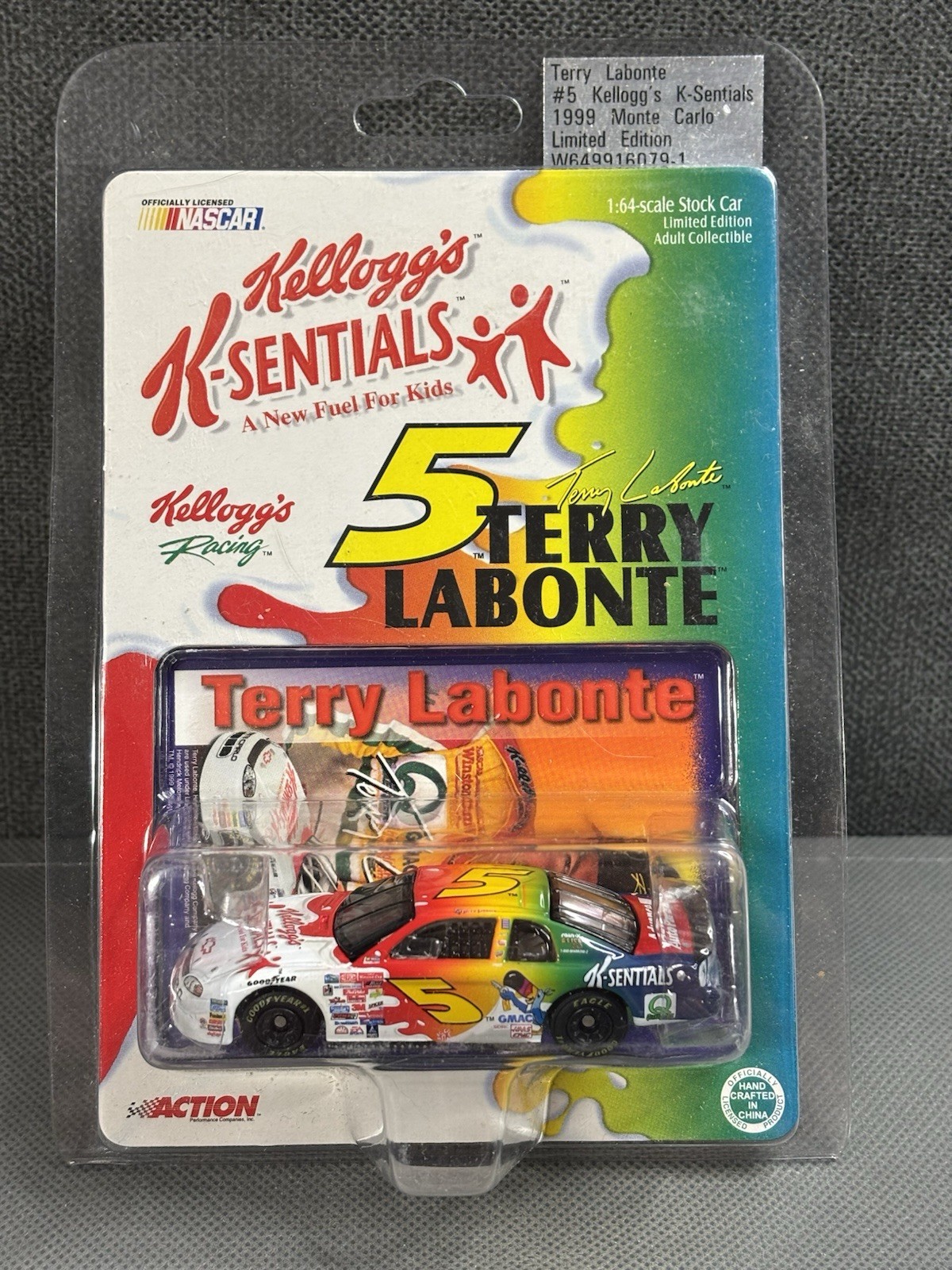 Terry Labonte 1999 Kellogg’s K-Sentials 1/64 Action Diecast | eBay