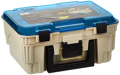 Plano 1349-00 Two Level Magnum 3449 Tackle Box, Sandstone/Blue, One ...