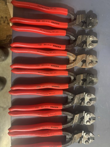 KNIPEX 71 12 200 CoBolt Comfort Grip High Leverage Cutters Lot Of 7 | eBay