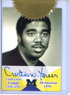 TK LEGACY MICHIGAN ALL AMERICAN AUTO CURTIS GREER CASE TOPPER #09 | eBay