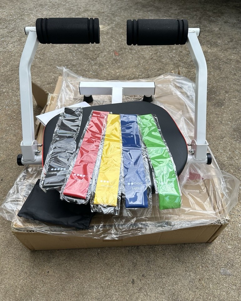 Ultimate 360 Degrees Rotating Ab Crunch Machine and Total Gym Equipment ...