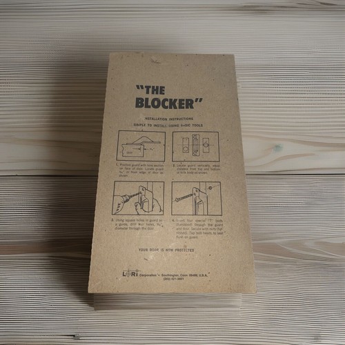 Lori Security Pak - LATCH BOLT DOOR GUARD "The Blocker" Made In USA | eBay