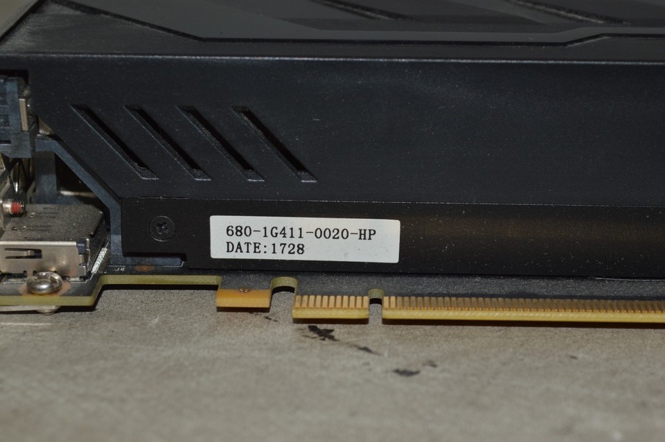 HP NVIDIA GeForce GTX 1070 8GB GDDR5 Desktop Graphics Card 680-1G411 ...