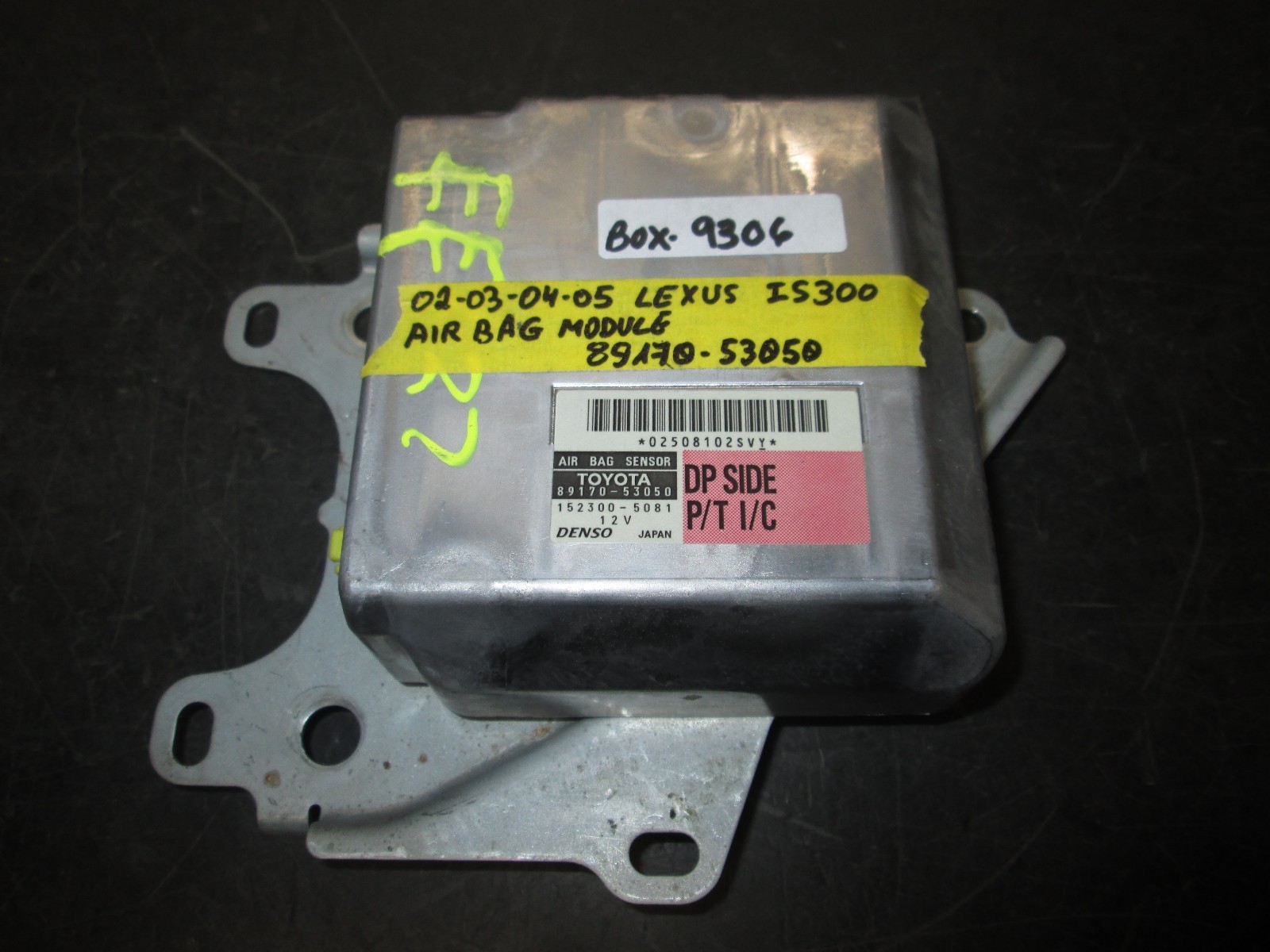 02 03 04 05 LEXUS IS300 SRS MODULE #89170-53050 *See item* (B-9306) | eBay