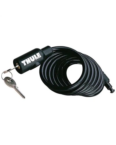 Thule 538 Steel Cable 6mm 180 cm with Lock | eBay