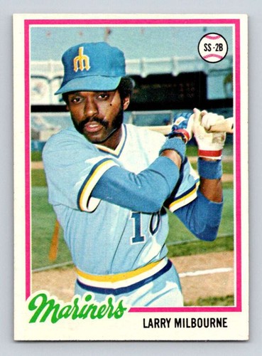 1978 Topps #366 Larry Milbourne (High Grade) Mariners | eBay