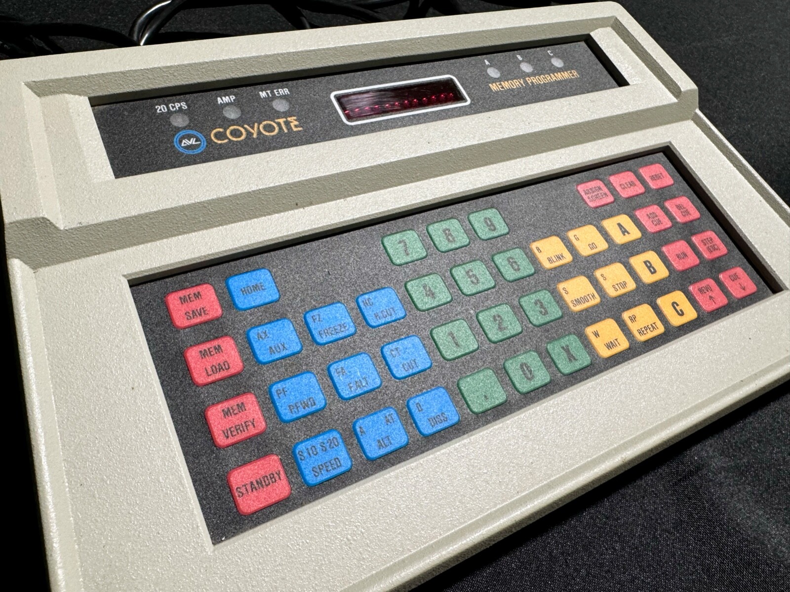 AVL Coyote Memory Programmer Console 2-3 Kodak Projectors Carousel ...