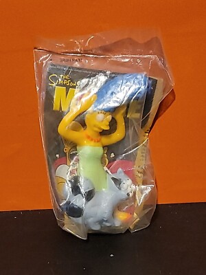 2007 Burger King The Simpsons Movie Marge Alien Raccoon Toy Figure ...