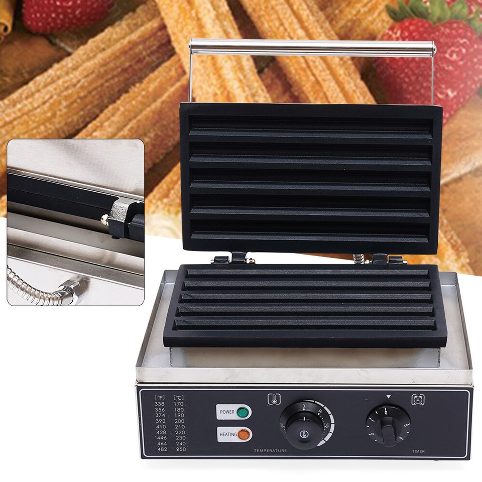 Commercial 5 Sticks Churros Maker Machine - Churro Maker 1550W ...