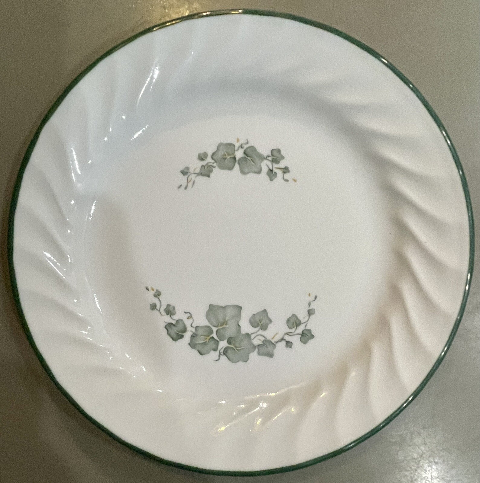 YOU CHOOSE Corelle CALLAWAY Ivy Green Bowl Plate Mug Salt Platter ...
