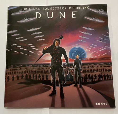 DUNE Original Soundtrack Recording CD (1984) TOTO brian eno David Lynch ...