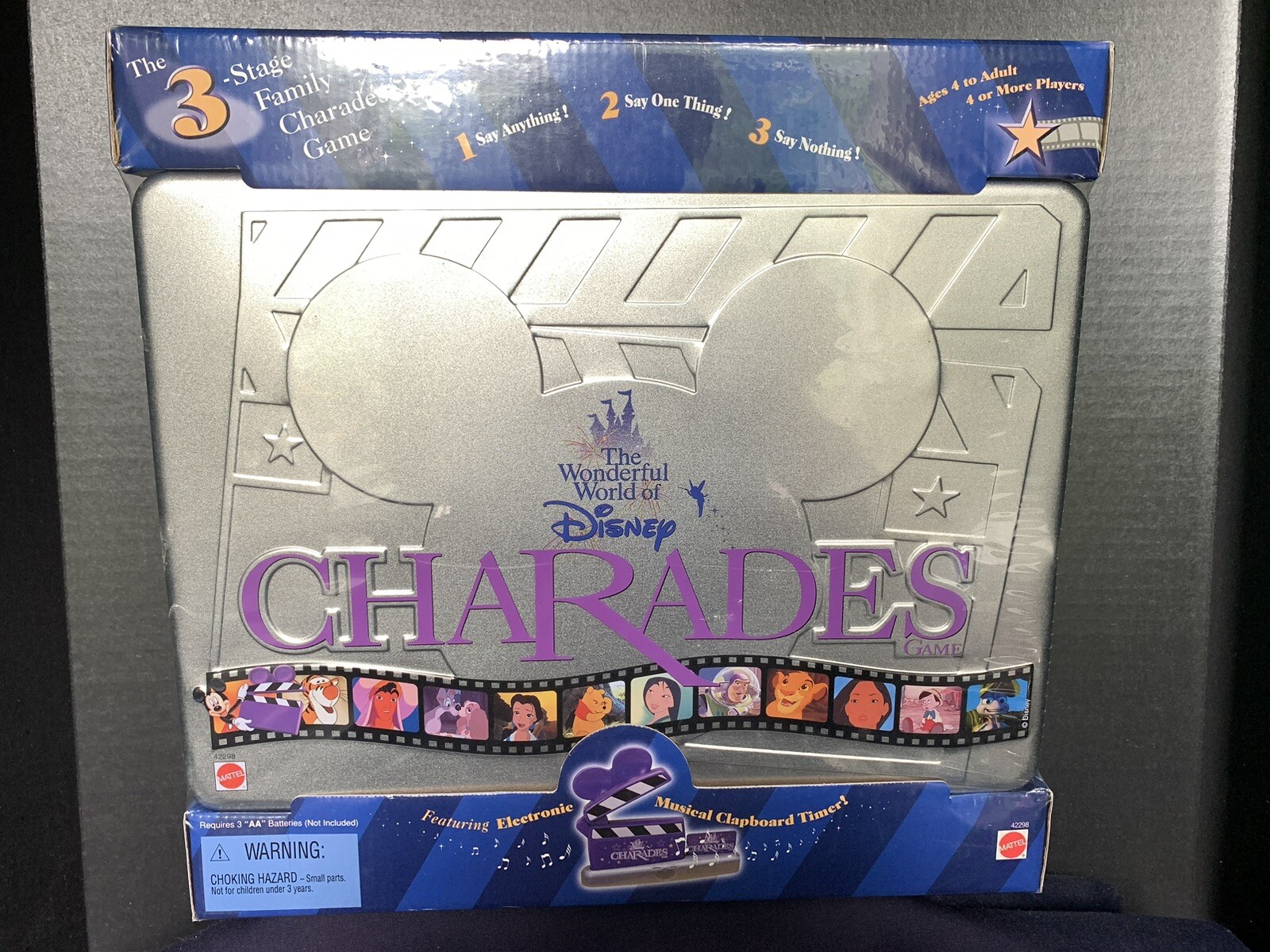 Disney Charades The 3 Stage Family Charades Game With Musical Timer In ...
