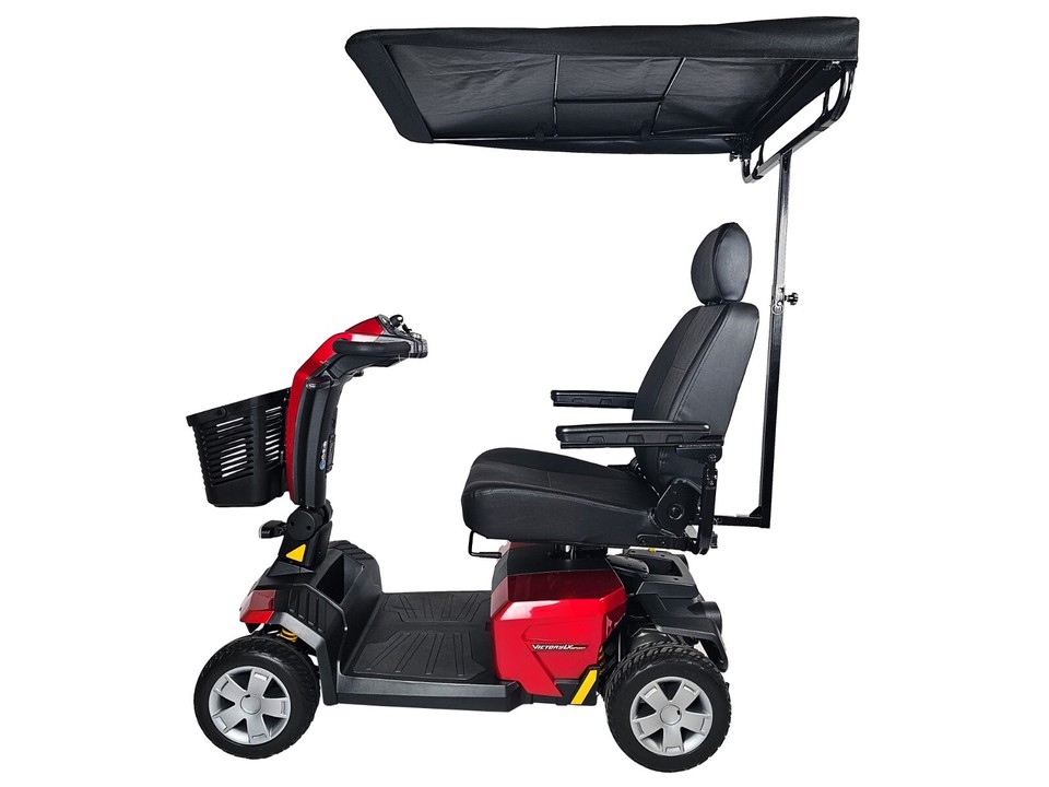 Sunshade Canopy for Pride Mobility Scooters, Removable Weather & Tear Resistant | eBay