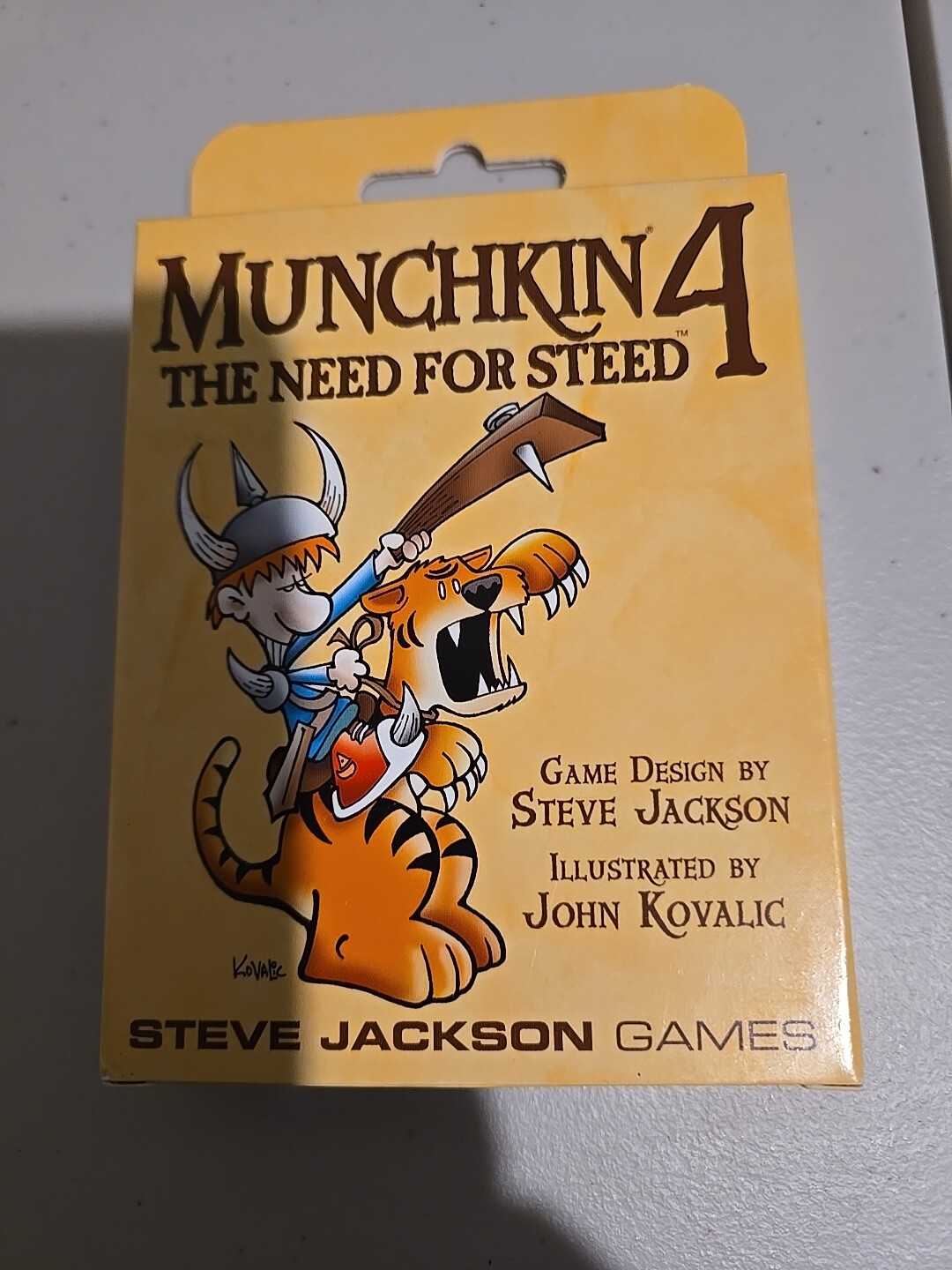 Munchkin 4: The Need For Steed Card Game Expansion Steve Jackson Games ...